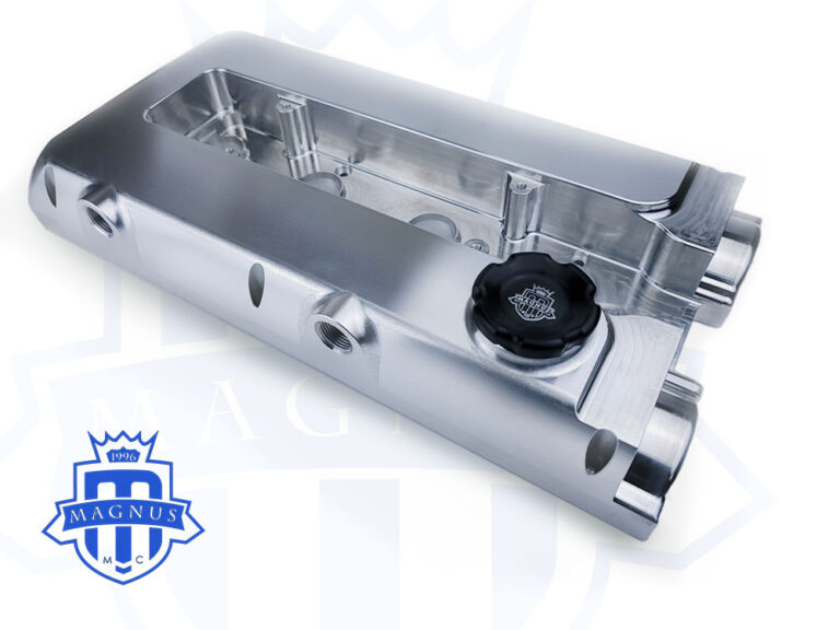 Magnus 4G63 Evo 4-9 Billet Valve Cover for Dry Sump or w/ Oil Cap ...